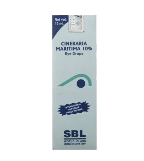SBL Cineraria Maritima Eye Drops 10ml 100% Natural safe Herbal Remedy ...